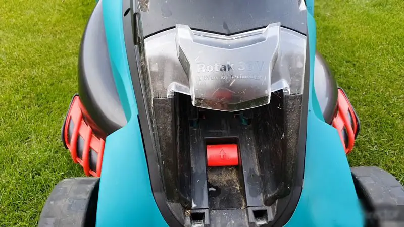 Bosch Rotak 43 LI Ergoflex lawn mower Review - Lawn Mowers Wiki